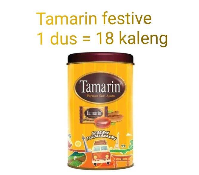 Permen tamarin gula asam, 1 dus isi 18 kaleng | Lazada Indonesia