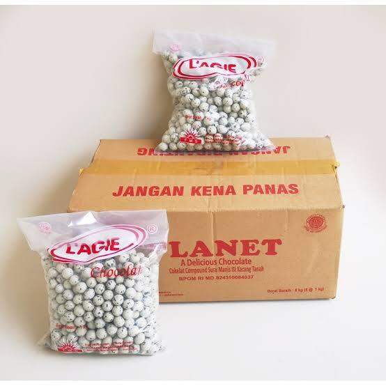 Coklat Plenet LAGIE kacang | Lazada Indonesia