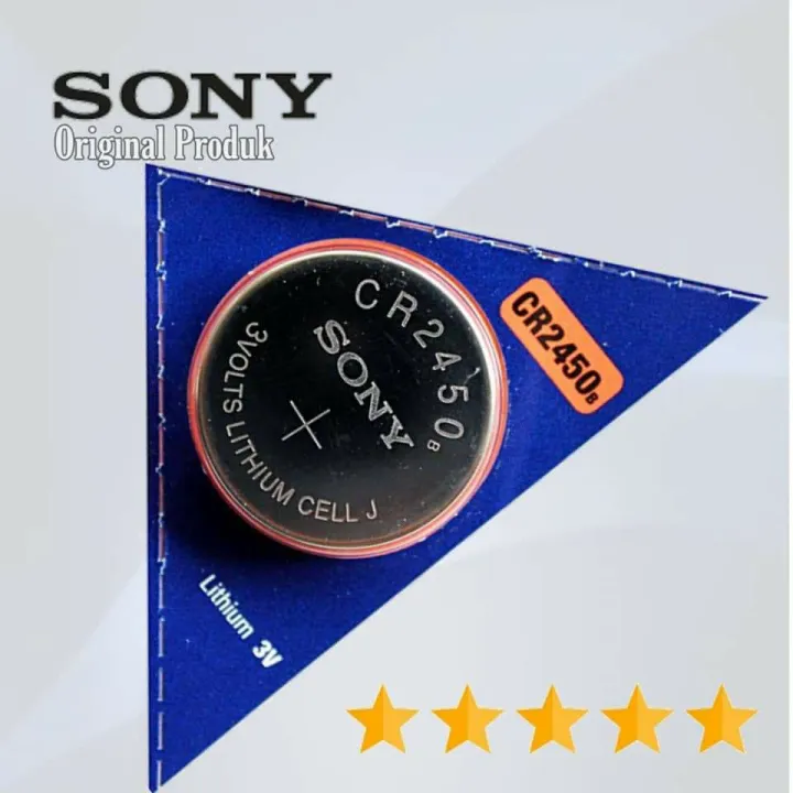 Baterai Batre Kancing Lithium Sony Murata Cr2450 Original | Lazada ...