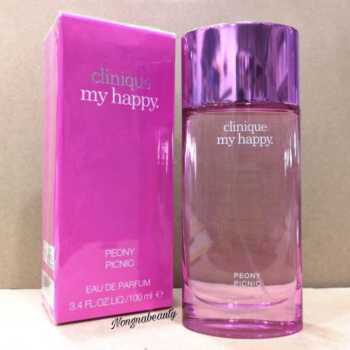 CLINIQUE My Happy Peony Picnic 100ml น้ำหอมผู้หญิงใหม่ล่าสุด! กลิ่นหอม ...