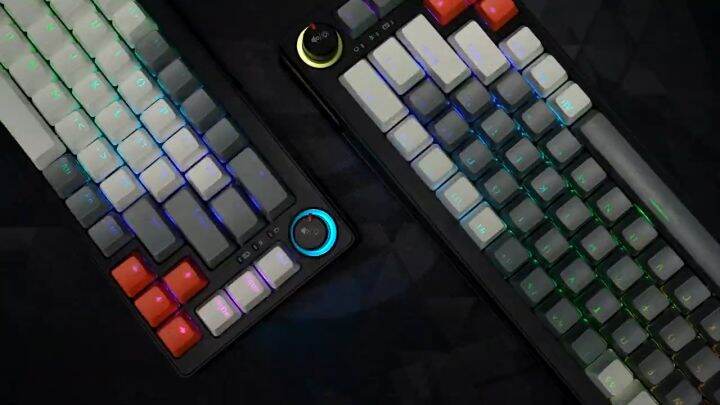 NYK Nemesis DAEMON MKN08 MKN-08 Keyboard Gaming Mechanical Wireless RGB ...