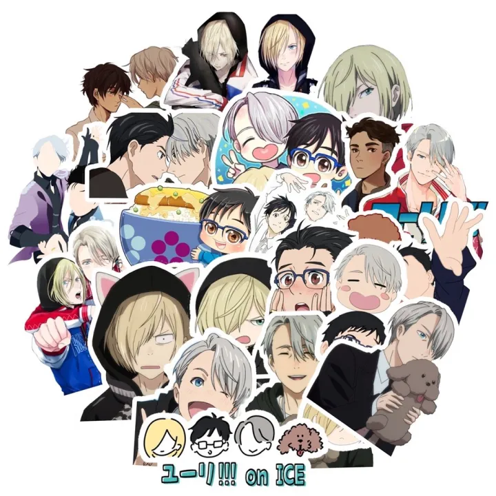 Yuri on Ice Anime Sticker Pack (35pcs) | Lazada PH