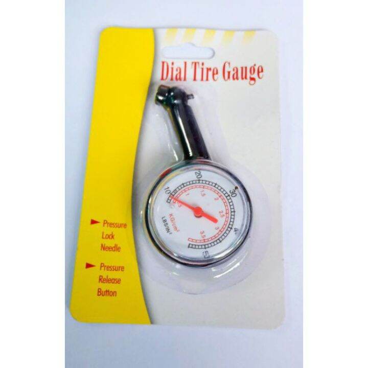 Alat Ukur Tekanan Angin Dial Tire Gauge Pressure Pengukur Tekanan Angin ...