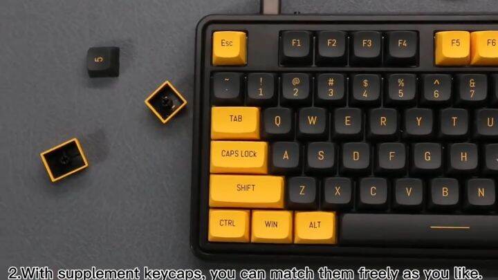 Tombol Tekan Injeksi Warna Ganda PBT 149 Tombol Double Shot Cherry ...