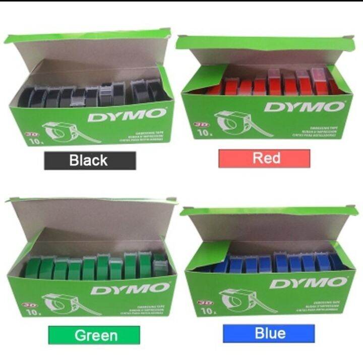 PITA LABEL DYMO EMBOSS 9MM | Lazada Indonesia
