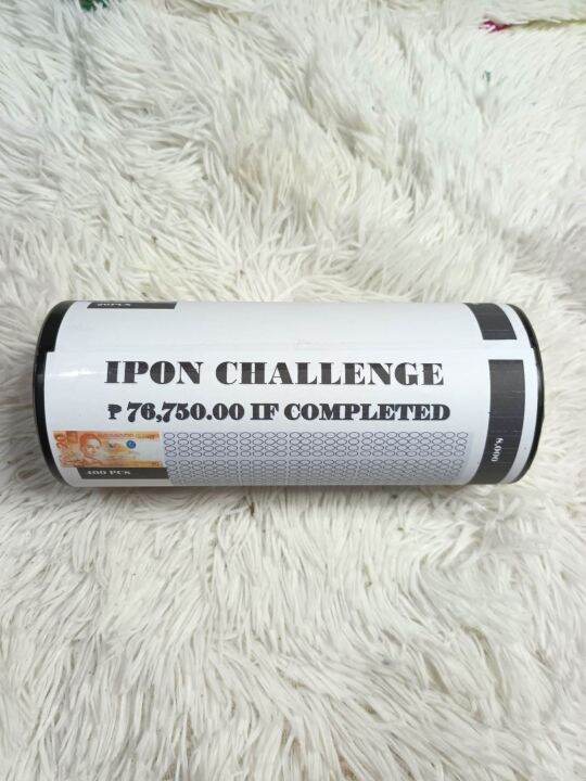 Alkansya Ipon Challenge BLACK | Lazada PH