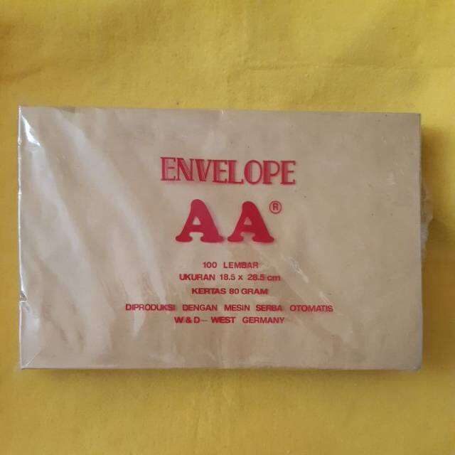 AA AMPLOP coklat / amplop map/ amplop coklat besar | Lazada Indonesia