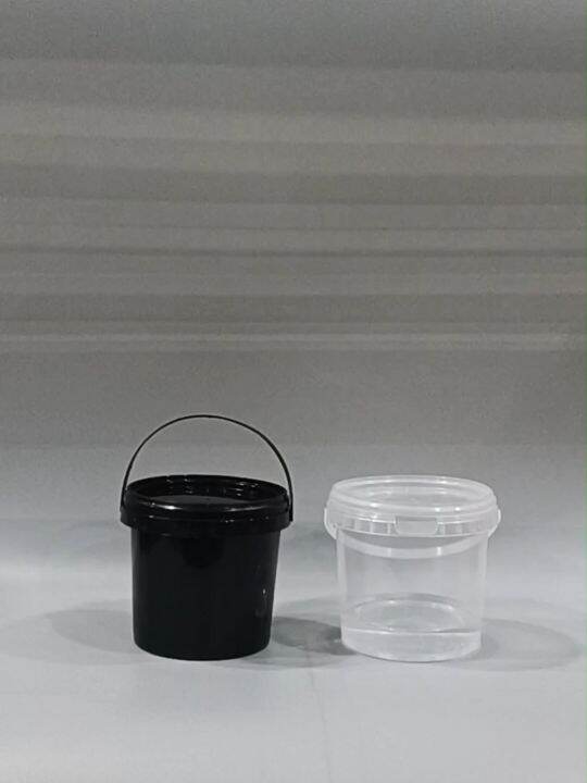 FUHO 1 Liter Bucket with Seal Pail Container Storage #601 Packaging ...