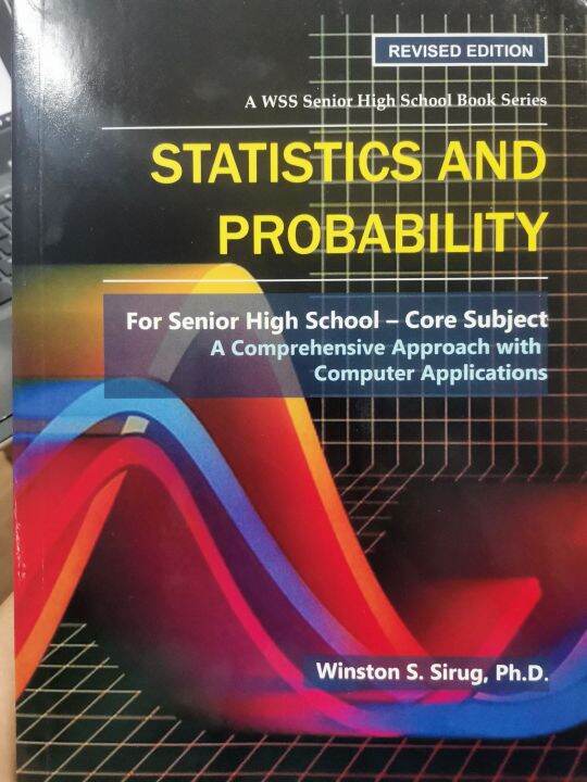 Statistics and Probability l Revised Ed l College l Sirug l 2023 | Lazada PH