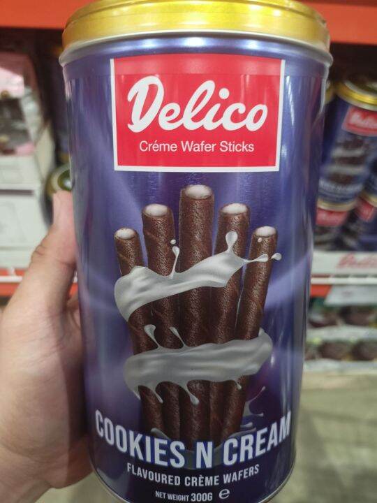 Delico Wafer Cookies N' Cream 300g | Lazada PH
