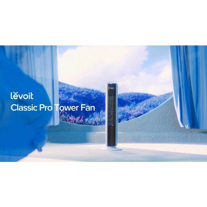 Levoit Low Noise Tower Fan with Temperature Sensor and Remote ...