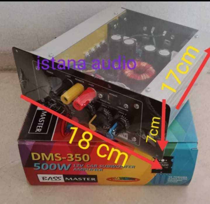 Kit basstube monoblock DMS-350 original tenang badak 500watt DMS-350 ...