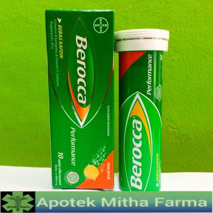 BEROCCA EFFERVESCENT 10 TAB | Lazada Indonesia