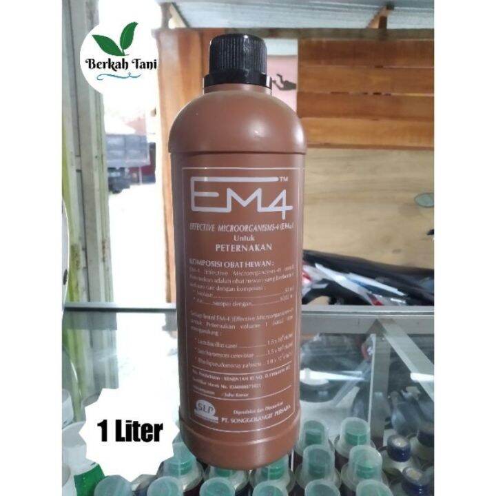 EM4 Pupuk Organik Peternakan 1Liter ( Efective Microorganism- 4 ...