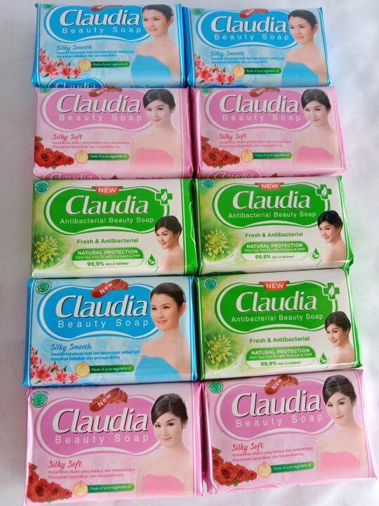 Claudia sabun mandi batang 60gr paket hemat (beli1/beli 5/beli 10 ...