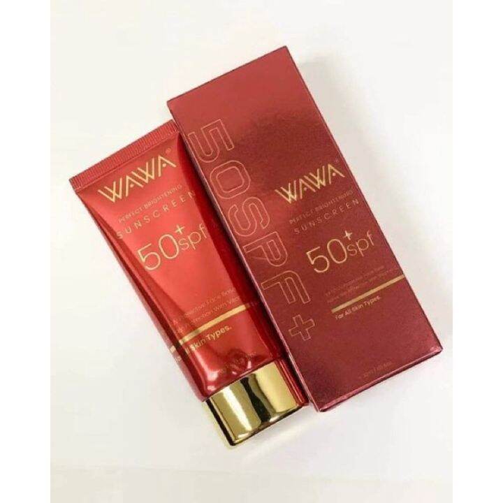 WAWA FACE SUNSCREEN SPF50+ | Lazada