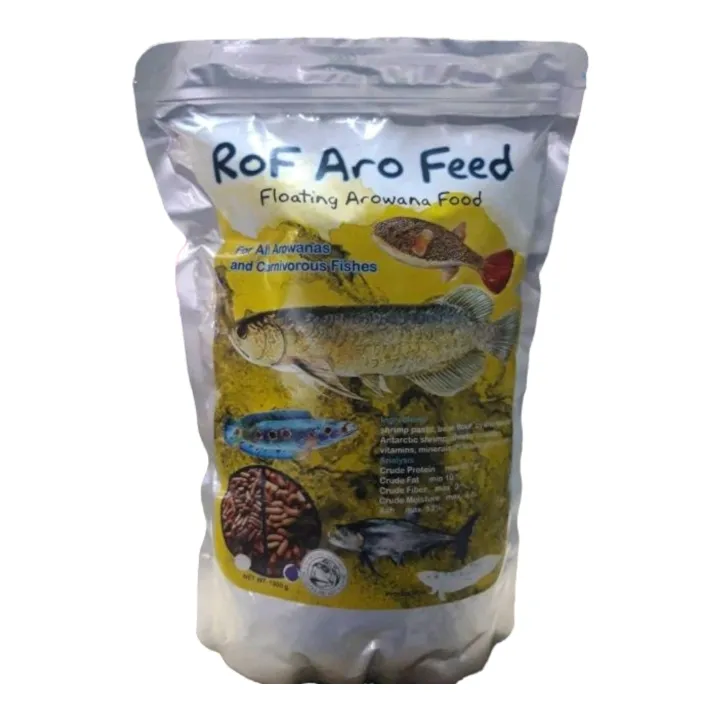 RoF Aro Feed (อาหารปลามังกร"เม็ดใหญ่" และปลาที่ชอบล่าเหยื่อผิวน้ำ ...