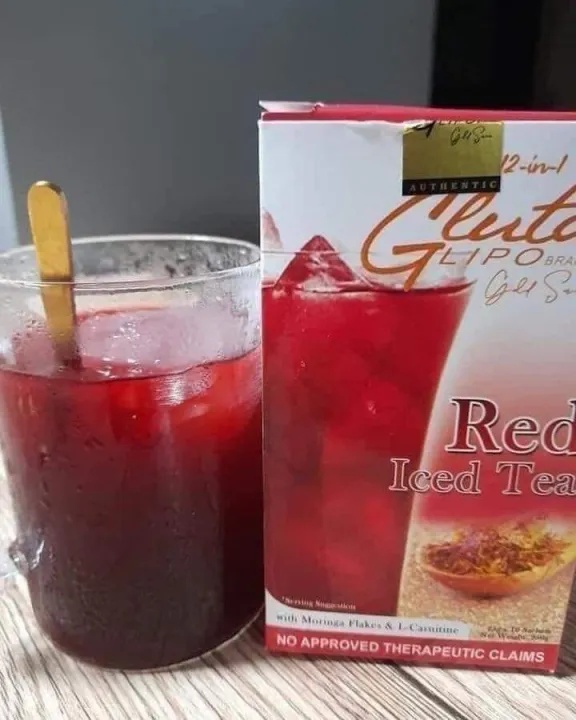 GLUTALIPO Red Iced tea | Lazada PH