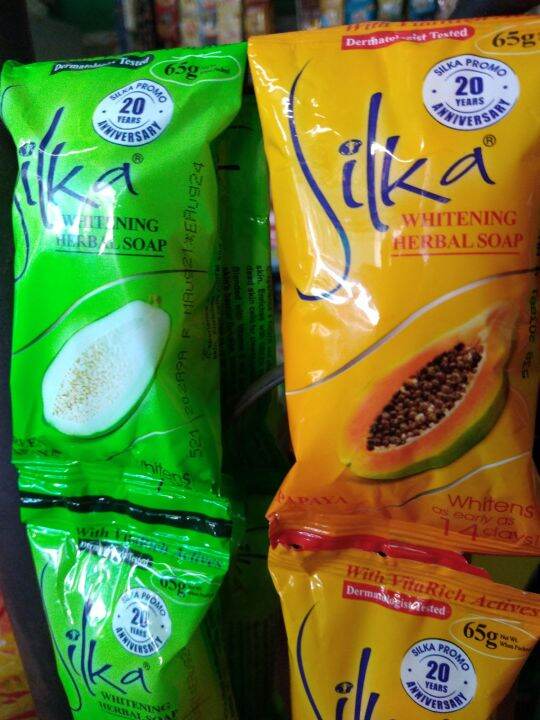 grocery dilka whitening herbal soap papaya 65gm | Lazada PH