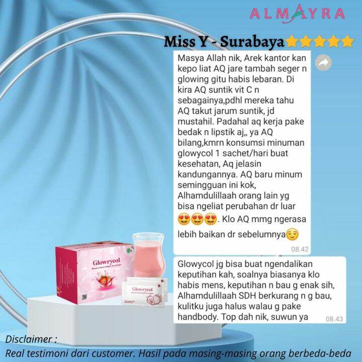 Minuman Serbuk Kolagen | Glowrycol Almayra | Minuman Kesehatan | colagen serbuk | Serbuk ...