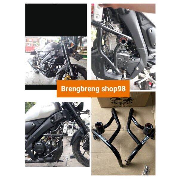 CRASHBAR XSR 155 + SLIDER YAMAHA XSR155 TUBULAR XSR 155 | Lazada Indonesia