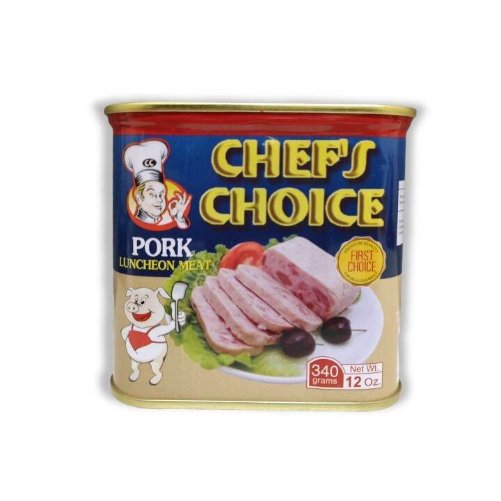 (U.S.A.) Chef's Choice Pork Luncheon Meat. 350 grams. | Lazada PH