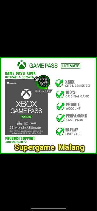 Game Pass Ultimate Xbox Series S X One PC Android Windows Redeem Code ...