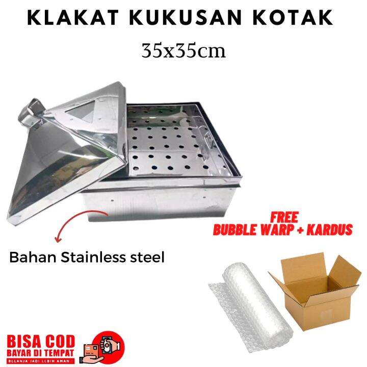 [ REAL PICT ] Klakat/Kelakat/kalakat/kukusan 35x35cm 1 susun /kukusan ...