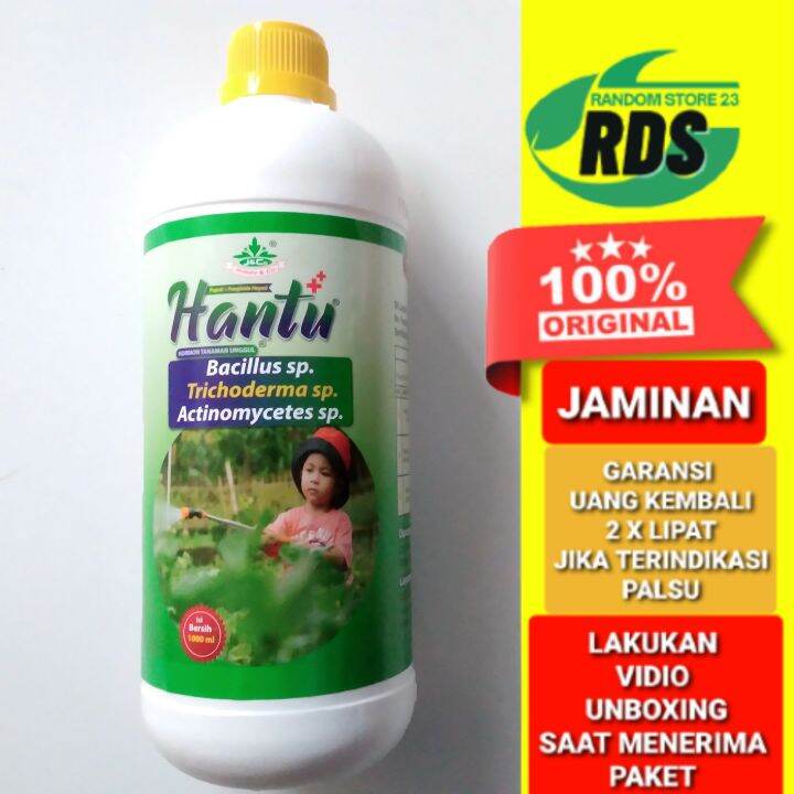 JIMMY HANTU Pupuk + Fungisida Organik Trichoderma Cair 1 Liter | Lazada ...