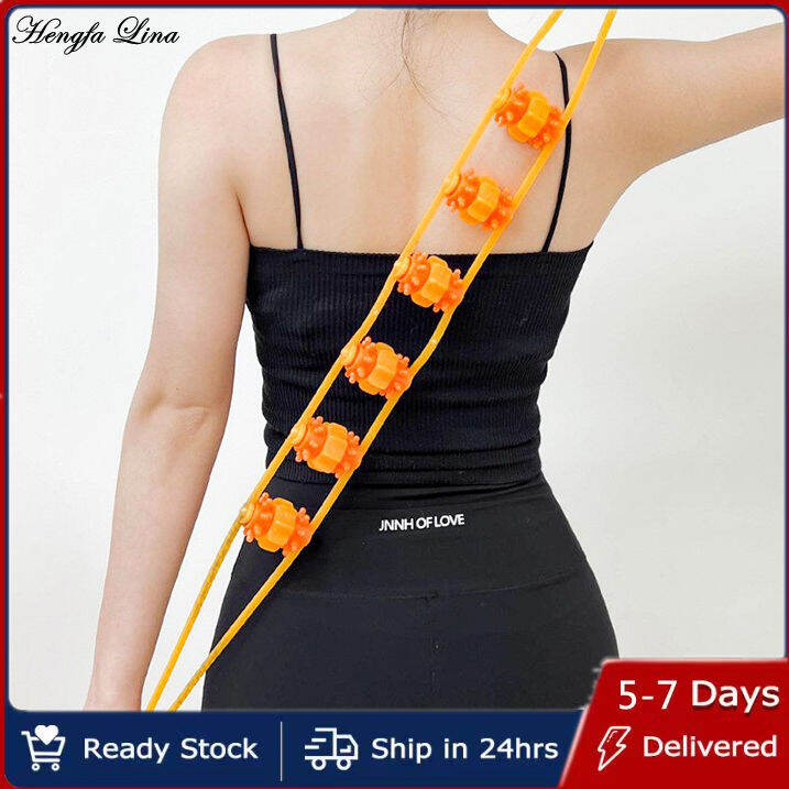 Tengfa Lina Đàn Hồi Trở Lại Massage dây kéo Liệu Pháp con lăn massage ...