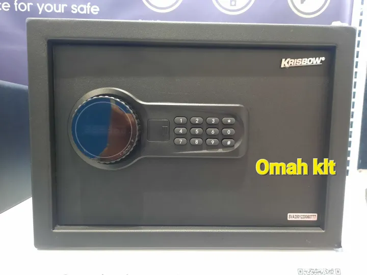 brankas krisbow berangkas safety deposit box besi 25SAV | Lazada Indonesia