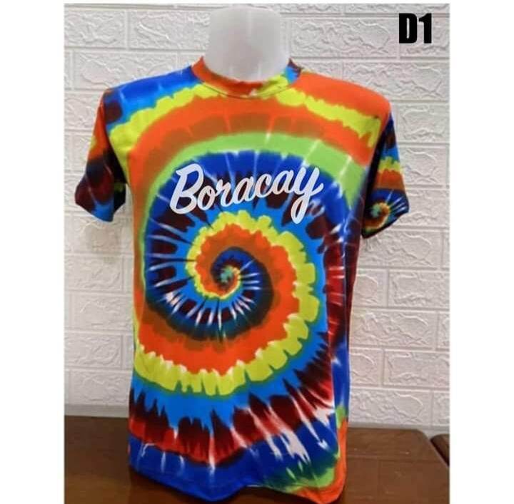 Boracay Tie dye Shirt Souvenirs | Lazada PH