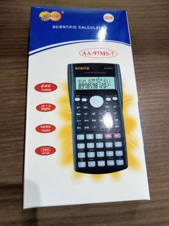 Scientific Calculator acacia Calculator AA-97MS-7 | Lazada PH