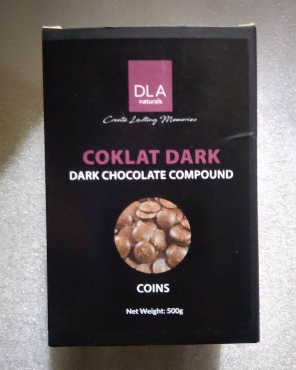 DLA Naturals Dark Chocolate Compound 500g (Coins) | Lazada PH