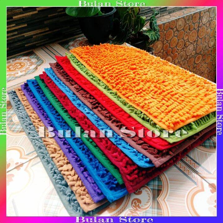 Keset Kamar Mandi Cendol Keset Kaki Anti Bau Nyerap Air Anti Bakteri Keset Batu Kamar Mandi