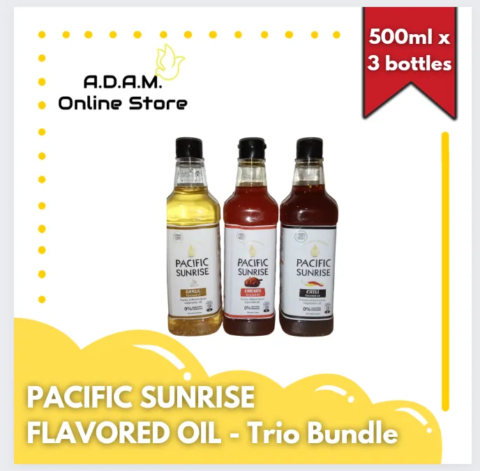 NEW!!! PACIFIC SUNRISE FLAVORED OIL TRIO BUNDLE | Lazada PH