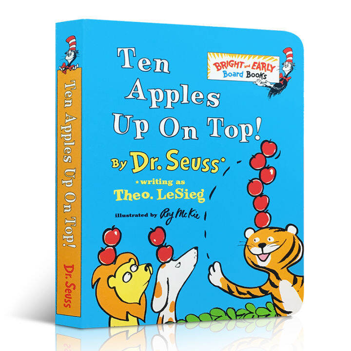 milu Gift Audio Ten Apples Up on Top Board Book Dr Seuss Children's ...
