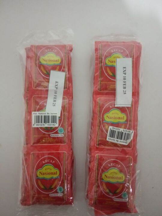 kecap manis nasional kemasan sachet | Lazada Indonesia