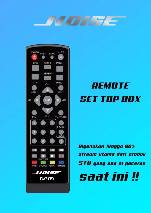 NOISE Remote Set Top Box STB | Lazada Indonesia NOISE Remote Set Top Box STB | Lazada Indonesia