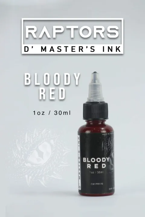 Raptors Ink Bloody Red 1oz /30ml | Lazada PH