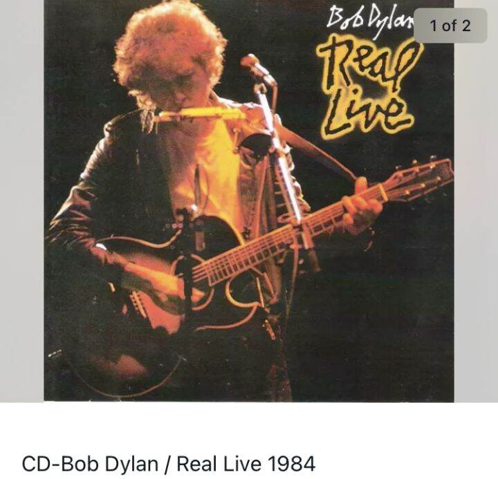 BOB DYLAN REAL LIVE 1984 ALBUM CD IN JEWEL CASE | Lazada PH