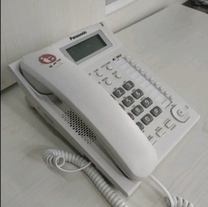 TELEPON RUMAH INDIHOME CALLER ID PANASONIC KX-T880 SECOND | Lazada ...