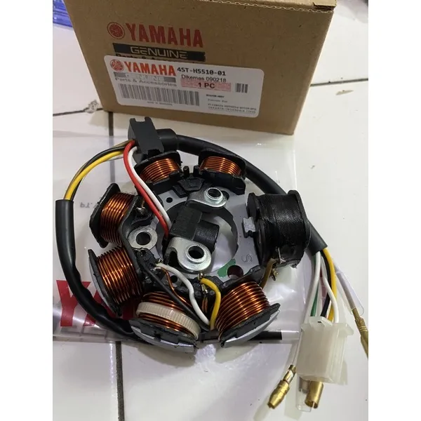 Spull Spul Stator Assy Comp Yamaha Crypton Original YGP 4ST-H5510-01 | Lazada Indonesia