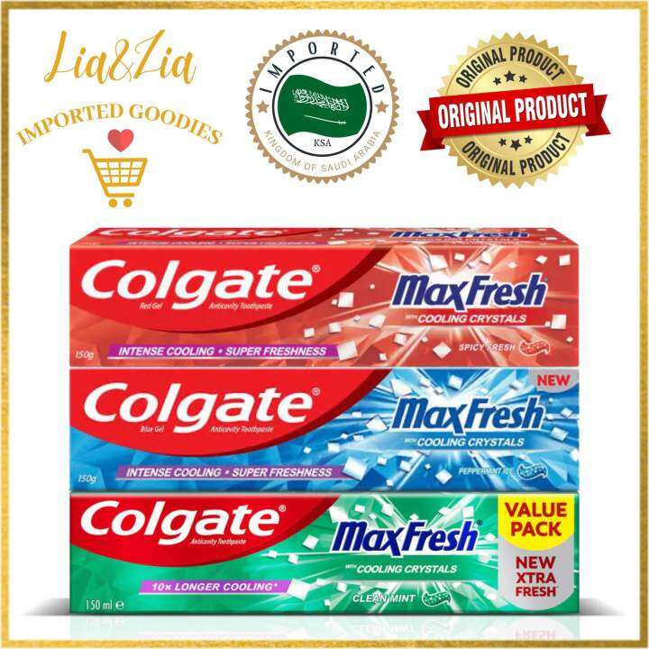 Colgate MaxFresh with Cooling Crystals Toothpaste 125g | Lazada PH