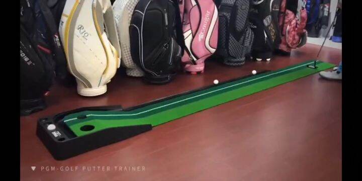 GINGPAI⛳golf putting mat พรมพัตต์กอล์ฟ สนามพัตกอล์ฟในร่ม ฝึกซ้อมกอล์ฟ ...