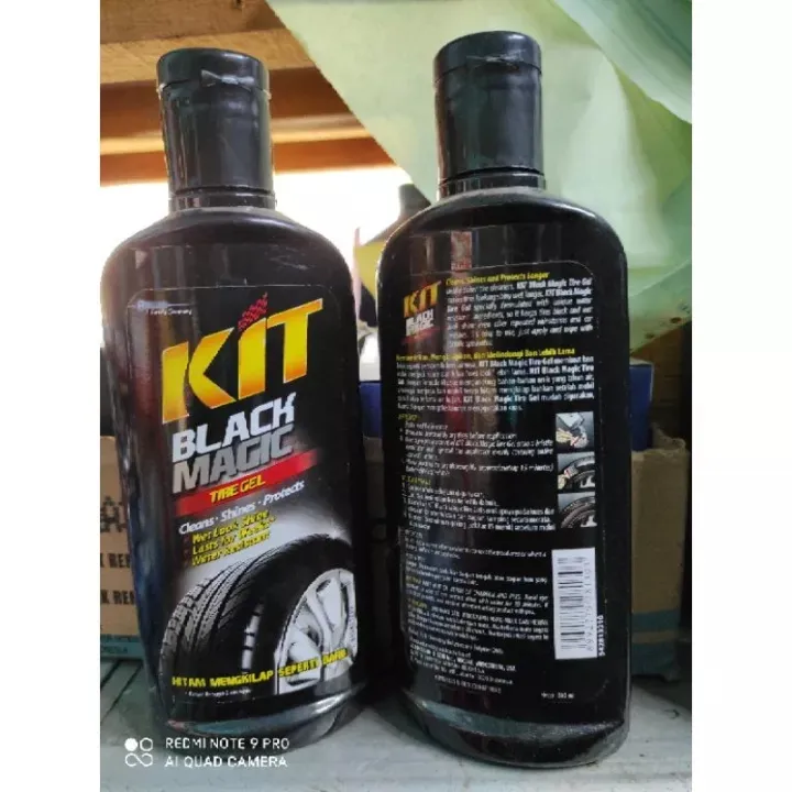 kit black magic 300 ml pengkilap ban motor dan mobil | Lazada Indonesia