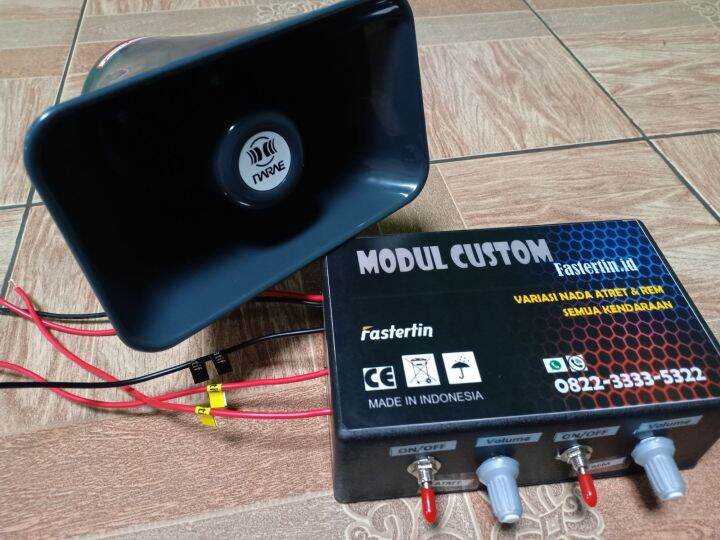 Modul Alarm Nada Atret Mundur dan Rem Lepas Pedal baru bunyi jadi 1 box ...