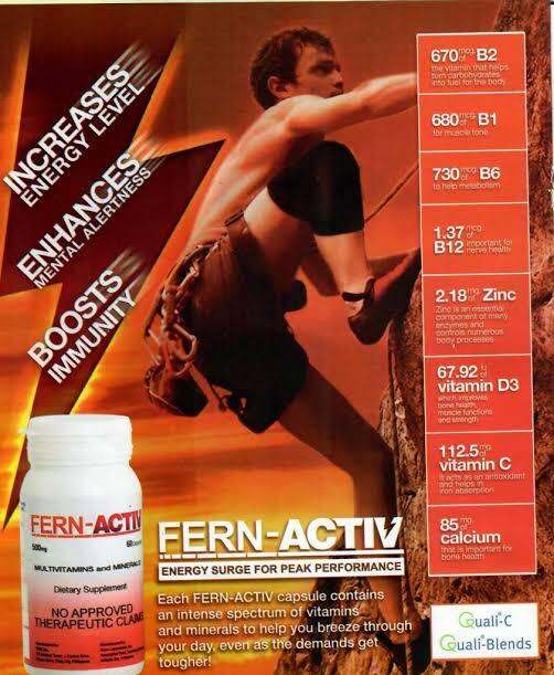 Fern-Active vitamins and minerals | Lazada PH