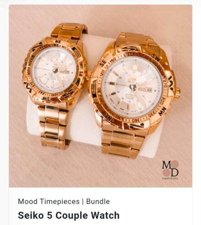 Seiko 5 Couple Watch | Lazada PH
