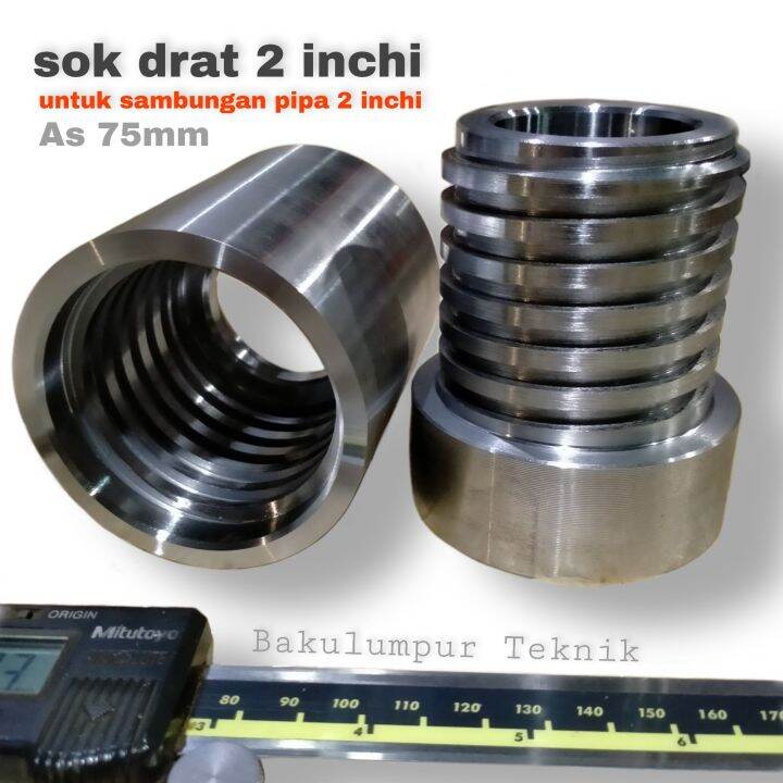 Shock Drat Bor Sumur ukuran 2 Inc/Dim Sok Drat Pipa Bor Sumur Sock Drat ...